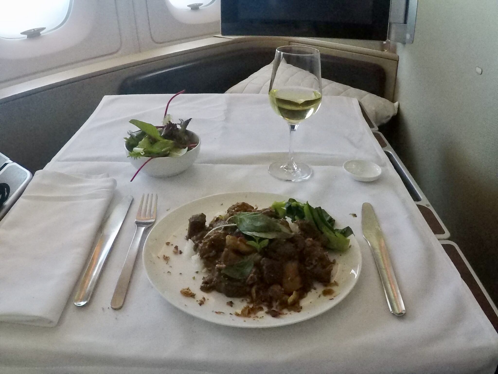 Review: Qantas Airways Airbus A380 First Class - Upon Boarding