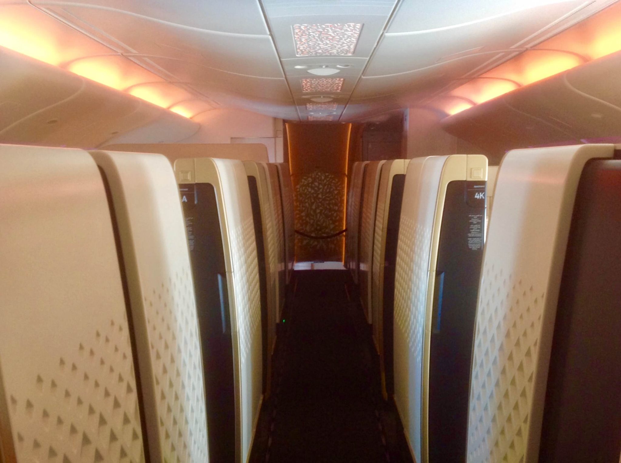 Review: Etihad Airways A380 First Class Apartment - Upon Boarding