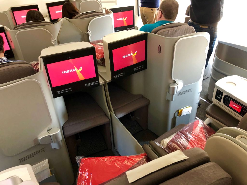 Review: Iberia Airbus A330-200 Business Plus - Upon Boarding