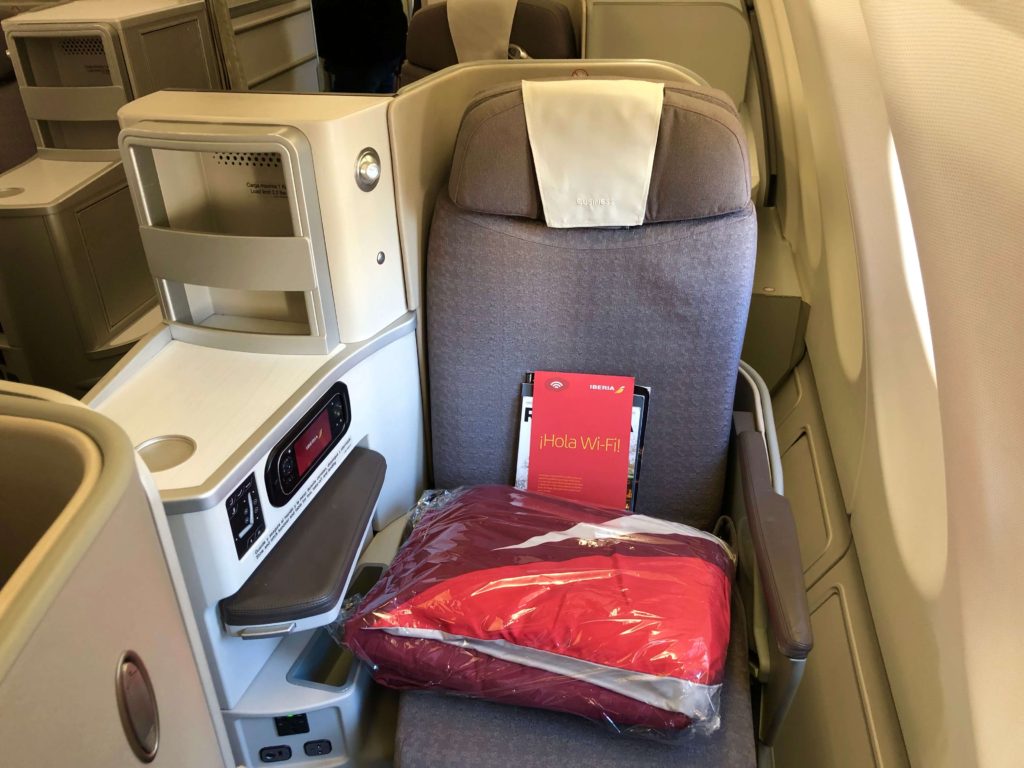Review: Iberia Airbus A330-200 Business Plus - Upon Boarding