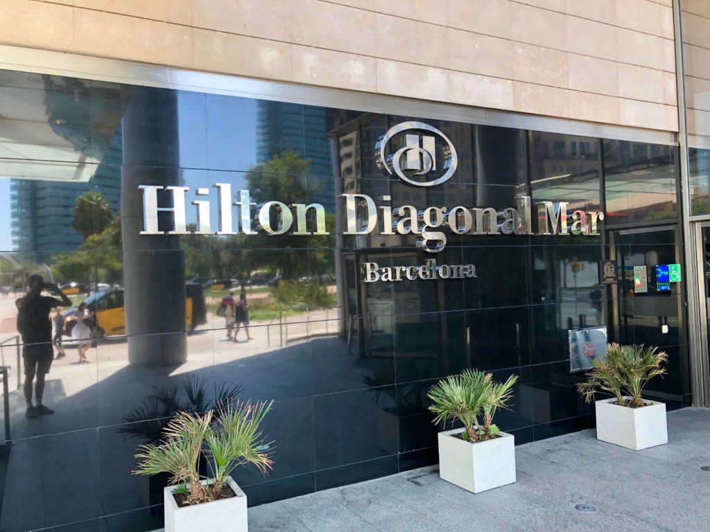 Review: Hilton Diagonal Mar Barcelona - Upon Boarding