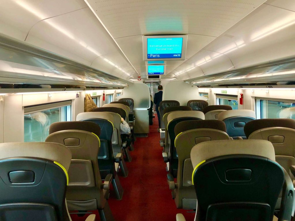 Review: Eurostar Business Premier - Upon Boarding